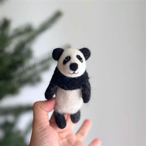 Panda Finger Puppet Jasper And Ruby Art