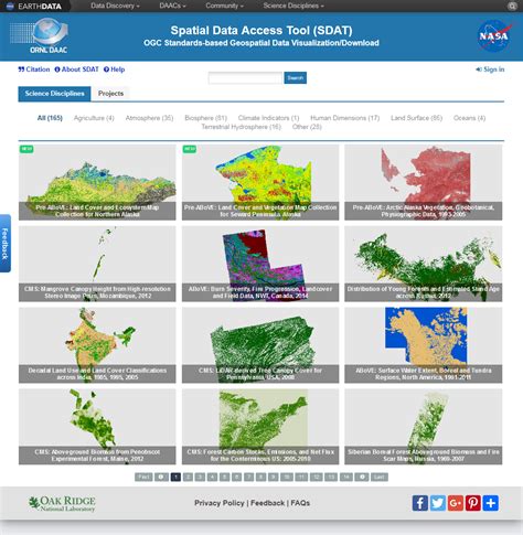 Spatial Data Access Tool SDAT