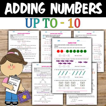 Adding Numbers Up To 10 By Krishna Chaitanya Sambana TpT