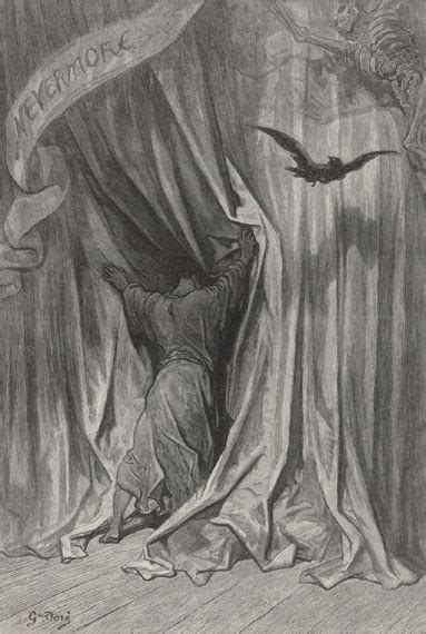 The Raven By Edgar Allan Poe Recited By Christopher Walkin Illustration