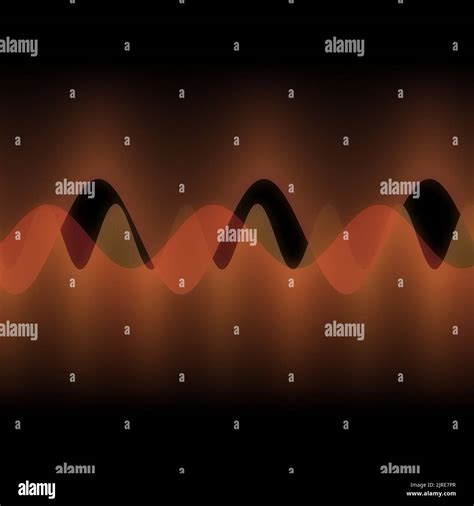 Illustration Of Multiple Waves Oscillating Or Overlapping By Many Small