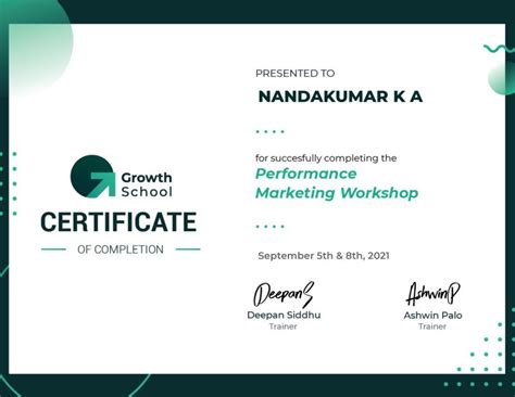 Nandakumar K A On Linkedin Growthschool Performancemarketing
