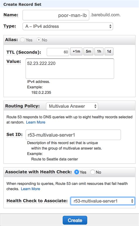 Difference Between Round Robin Dns And Route53 Multivalue Answers