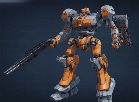 Hev Suit Mark Vi Custom Armored Core 6 Mech Design Rhalflife