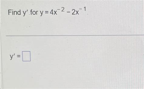 solved find y ﻿for y 4x 2 2x 1y