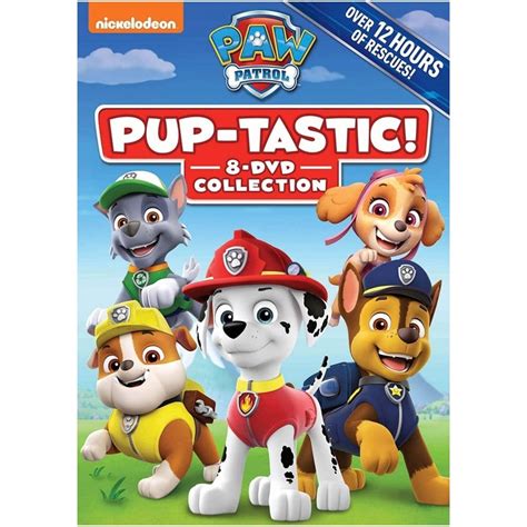 Paw Patrol Dvd And Movies 1 And 2 Mighty Pups Rubble And Crew Dvd And Blu Ray