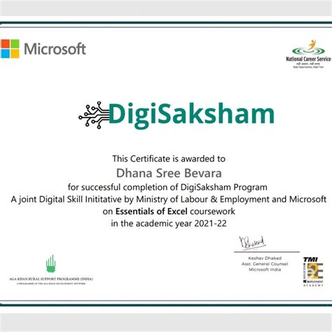 Dhana Sree Divya Bevara Posted On Linkedin