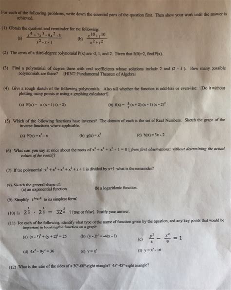 Find Third Degree Polynomial Equation Given Roots Calculator Tessshebaylo