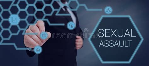 Text Sign Showing Sexual Assault Word Written On Instruction Of Issues