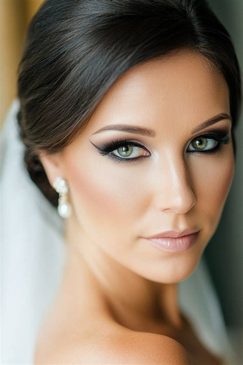 55 Dramatic Bridal Makeup Looks