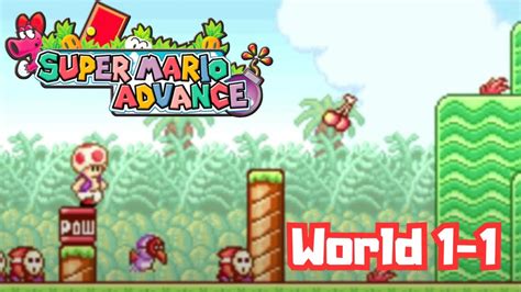 Lets Play Super Mario Advance Gba World 1 1 Youtube
