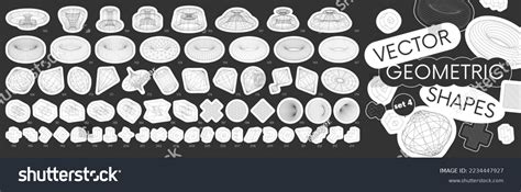 Set Stickers Different Linear Form Inspired Stock Vector Royalty Free 2234447927 Shutterstock