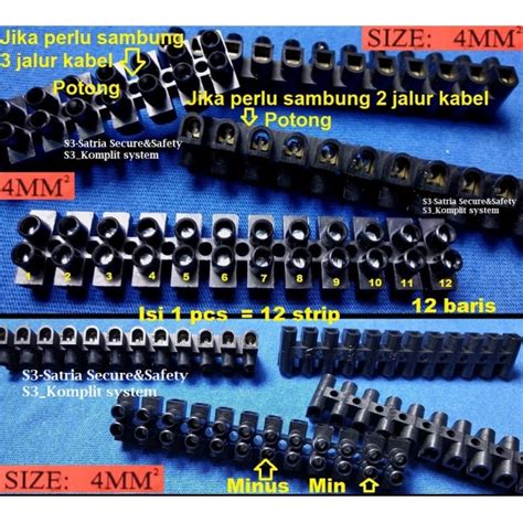 Jual Terminal Sambung Kabel Mm Sekrup Sambungan Kabel Listrik Jakarta Timur S Satria