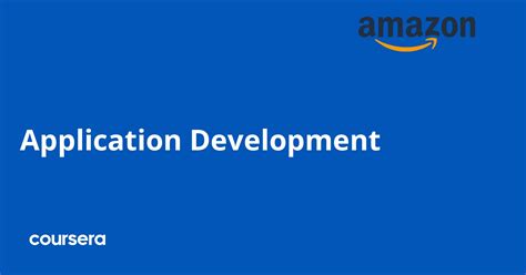 Application Development Coursera