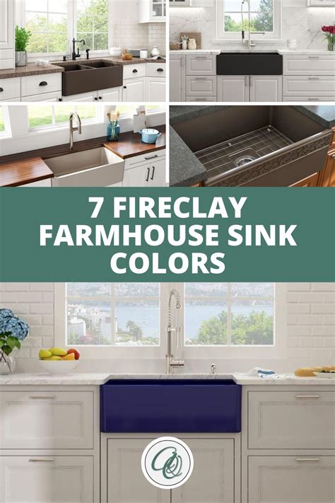 7 Farmhouse Sink Colors You Wish You Had Kitchen Interior