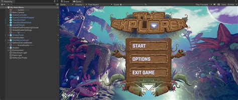 unity 3d tutorial deutsch hauptmenü und unity export