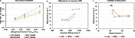 Measurement Of Local O2 Transport Resistance A Representative Plot Download Scientific