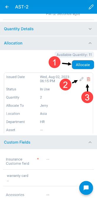 Consumable Assets Serviceops