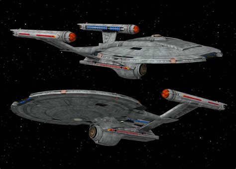 Federation Nx Refit Or Columbia Class Sto By Digitalexplorations On