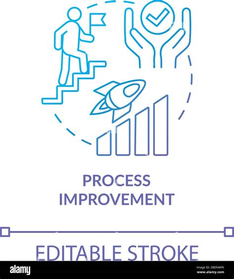 Working Process Improvement Concept Icon Agency Workflow Optimization