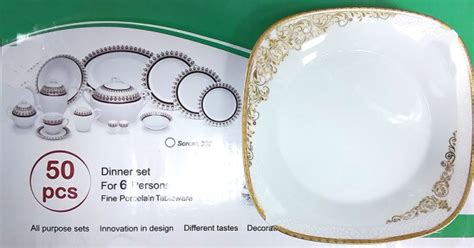 50 Pcs Dinner Set Donya Design Mtk Housewares Ltd
