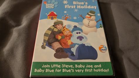 Blues Clues Blues First Holiday Dvd Overview Youtube