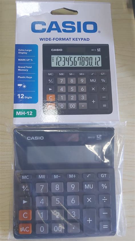Calculator Casio Mh 12 Sms
