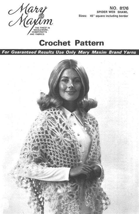 Spider Web Shawl Pattern Shawl Pattern Ladies Poncho Poncho Pattern