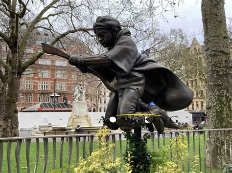 Captivating Stunning Magical Bronze Harry Potter Wizard Statue