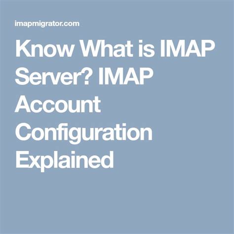 What Is An Imap Server Explained