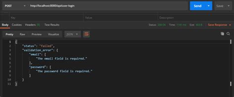 React Login And Registration App Using Laravel 7 Restful Apis