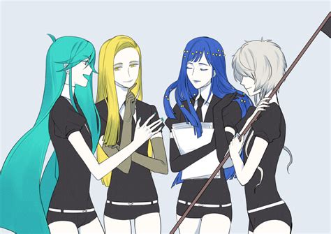 Safebooru Ahoge Alexandrite Houseki No Kuni Androgynous Aqua Eyes