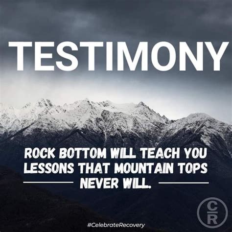 Powerful Christian Testimony Quotes
