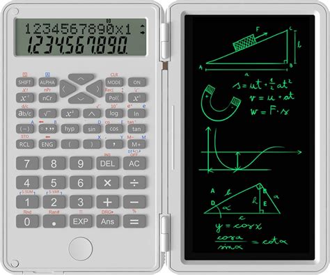 Hoyyt Scientific Calculators Scientific Calculator With Erasable Writing Board 240 Functions 2