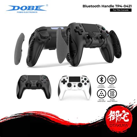 Dobe Ps4 Bluetooth Wireless Controller Led Light Dual Motor Vibration
