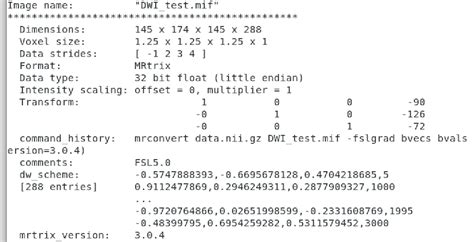 Hcp Dwi Data Pre Preprocessing Mrtrix3 Community