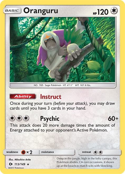 Oranguru Sm Base Set Pokemon