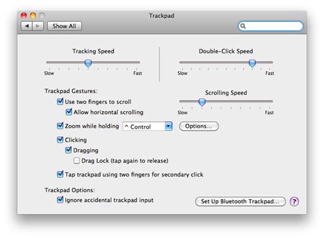 macos select whole words using single finger tap gesture ask different
