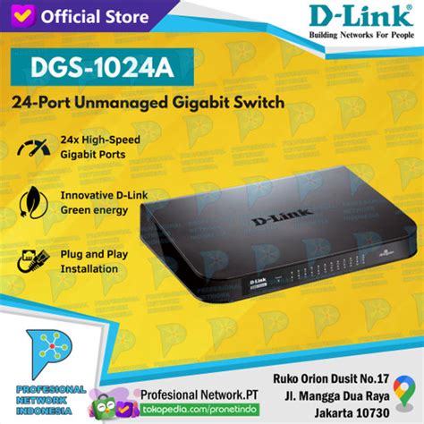 Jual D-LINK DES-1024A 24-PORT Switch Unmanaged DLINK DES1024A - Jakarta ...