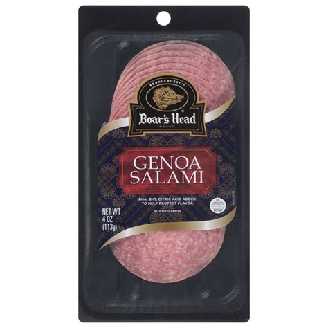 Boars Head Genoa Salami Same Day Delivery Or Pickup Publix