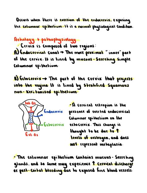 Solution Cervical Ectropion Studypool