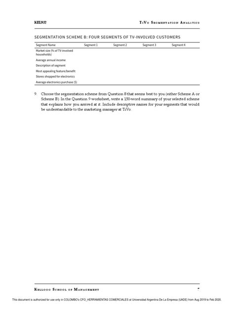 Tivo Hardvard Business School Solved Unlocked 7 Pdf