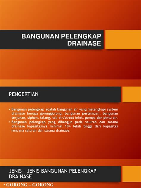 Bangunan Pelengkap Drainase Pdf