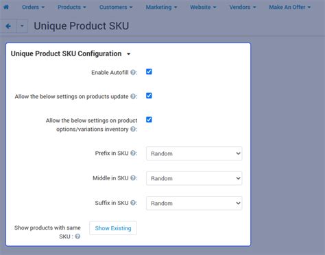 Unique Product Sku Or Code Unique Product Sku For Cs Cart Webkul