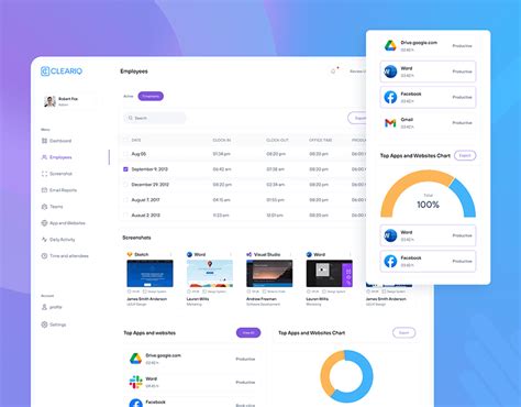 Hrm Employee Timesheet Dashboard Uiux Design Images Behance