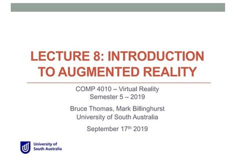 Augmented Reality Ar Intro And History Ppt
