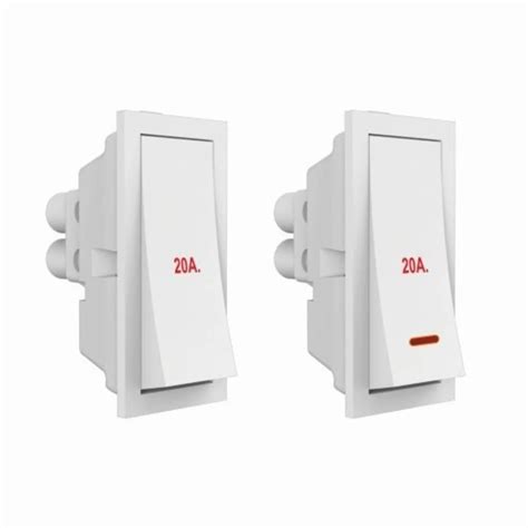 20 Amp Modular Switch For Projects At ₹ 36piece In Mumbai Id