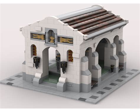 Lego Moc Monument By Gizmodian Rebrickable Build With Lego