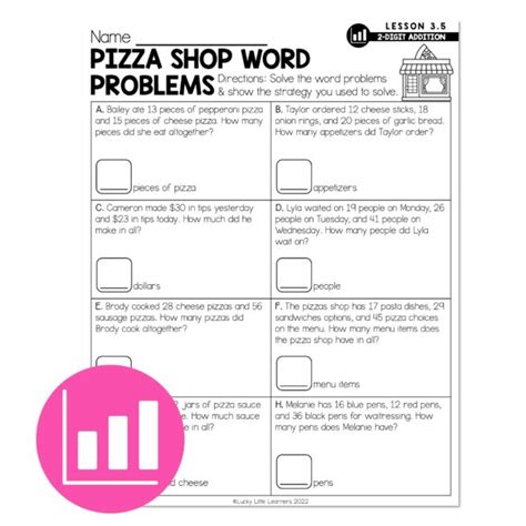 Lucky To Learn Math 2 Digit Addition Review With Multiple Addends Lesson 35