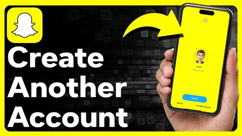 How To Make Another Account On Snapchat YouTube